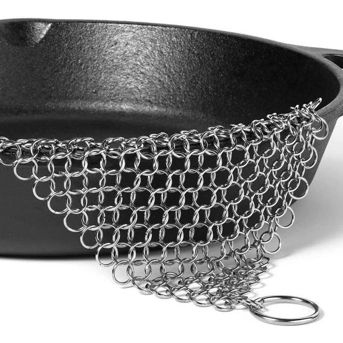 Outset Chain Mail Cast Iron Cleaner and Scrubber | Outset Grillware and ...