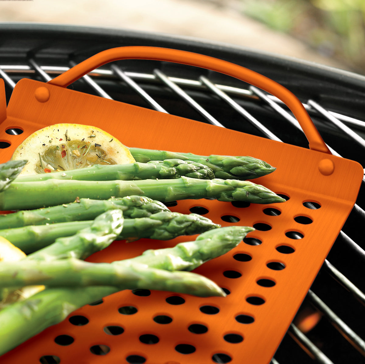 Outset Copper Non-Stick Grilling Tray, 7x11" | Outset Grillware and Barware